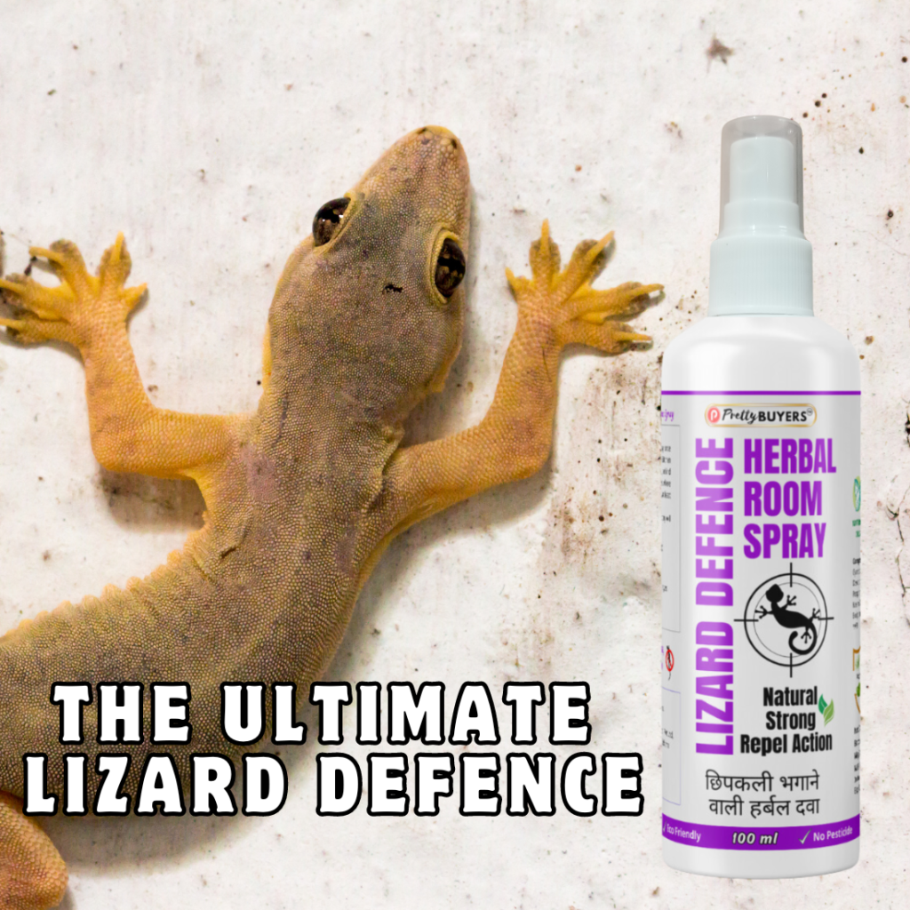 PrettyBUYERS Herbal Lizard Repellent Spray | Lizard Defence Made With ...